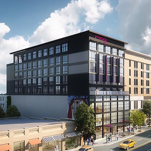 Moxy Hotel Asheville, NC | Crystal Structures Glazing