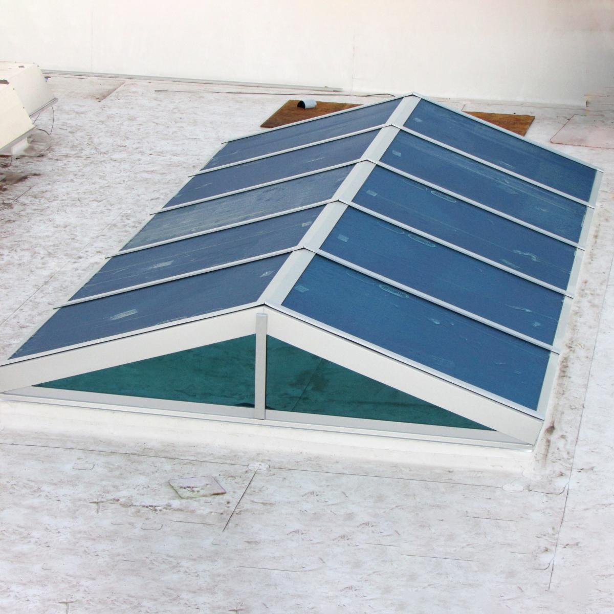 Galaxy Ridgelight | Metal Framed Skylight | Crystal Structures
