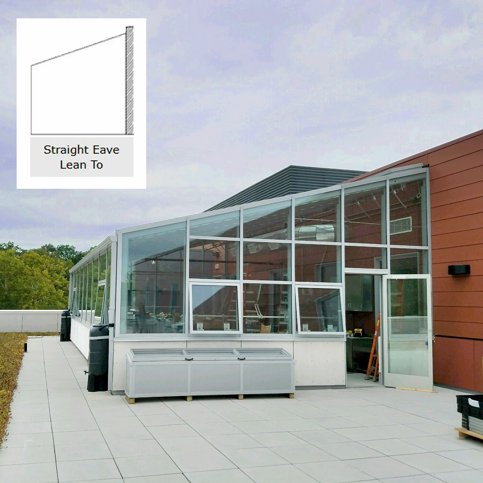 Straight Eave Lean-To - Crystal Structures